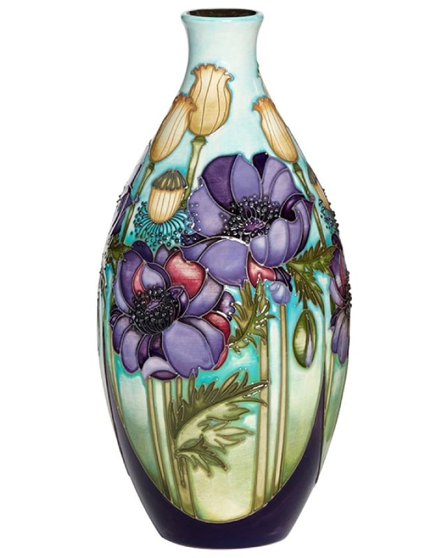 Moorcroft Plum Poppy Vase 9/9 - Ltd Ed 5 – Faulconbridge-Antiques ...